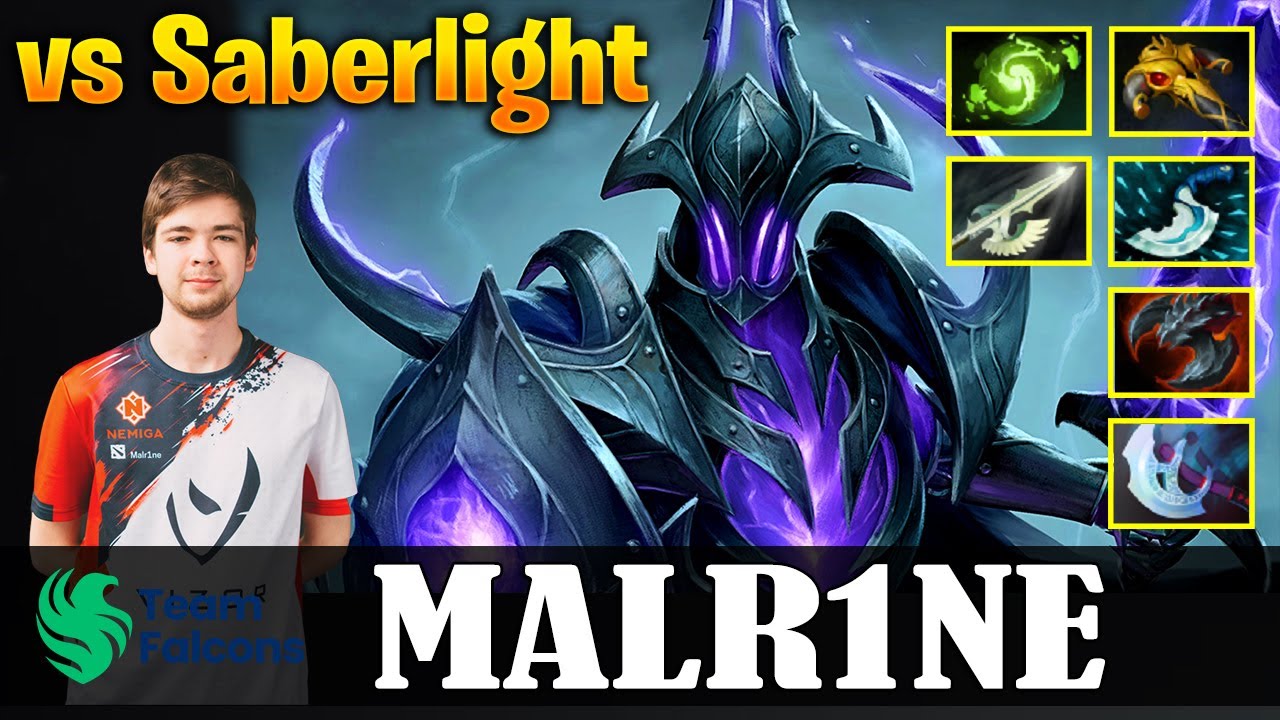 Malrine - Razor MID | vs Saberlight | Dota 2 Pro MMR Gameplay - YouTube