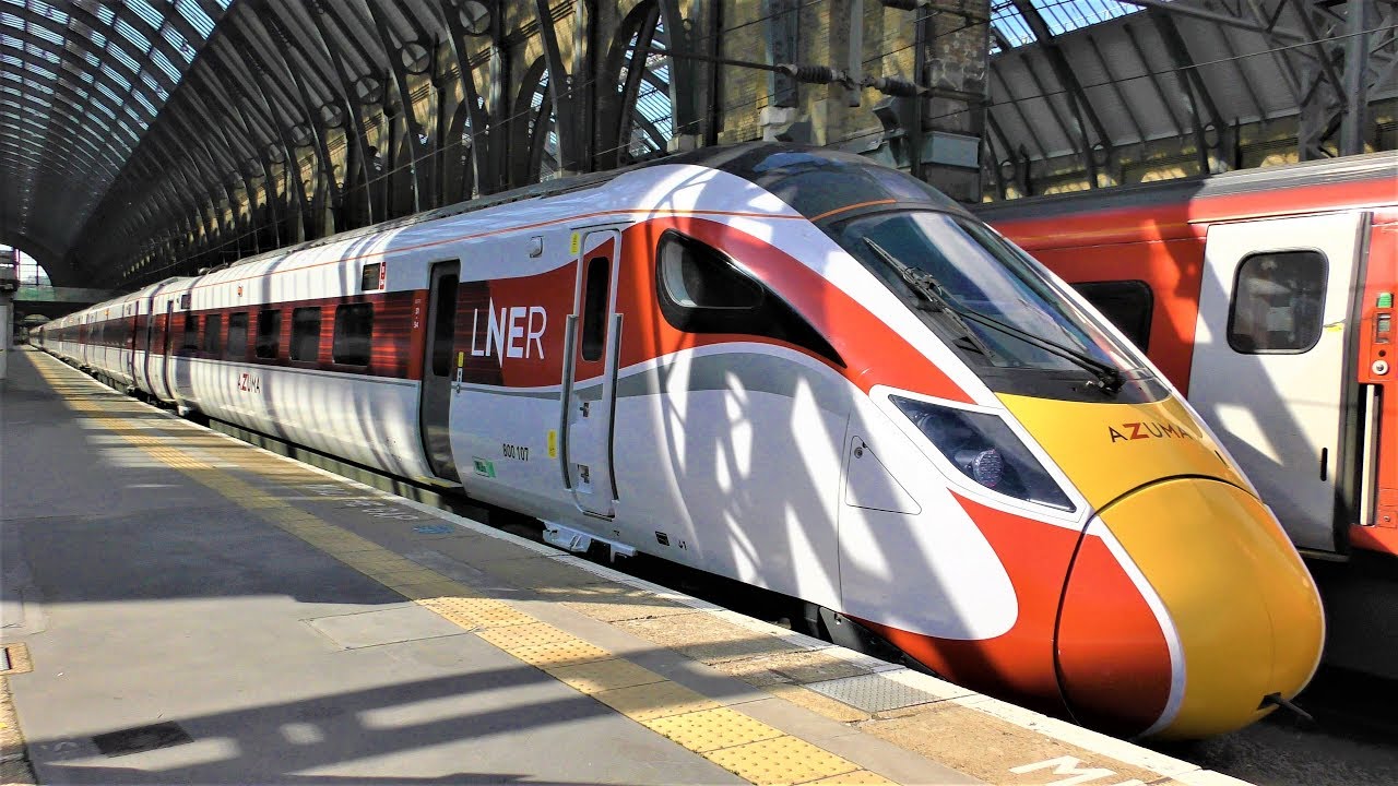 (4K) BRAND NEW! LNER Azuma Class 800 - Hitachi Intercity "Super Express ...