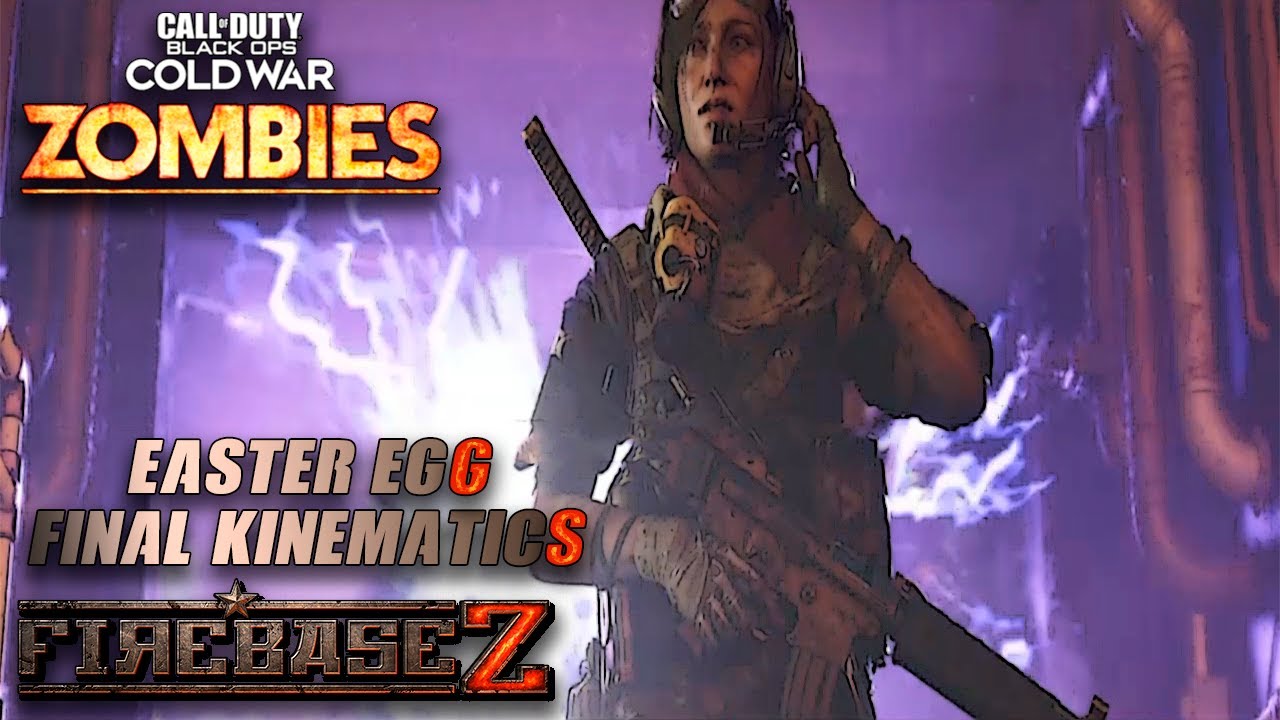 CINEMATICA FINAL DE FIREBASE Z || Español Latino || COLD WAR ZOMBIES ...