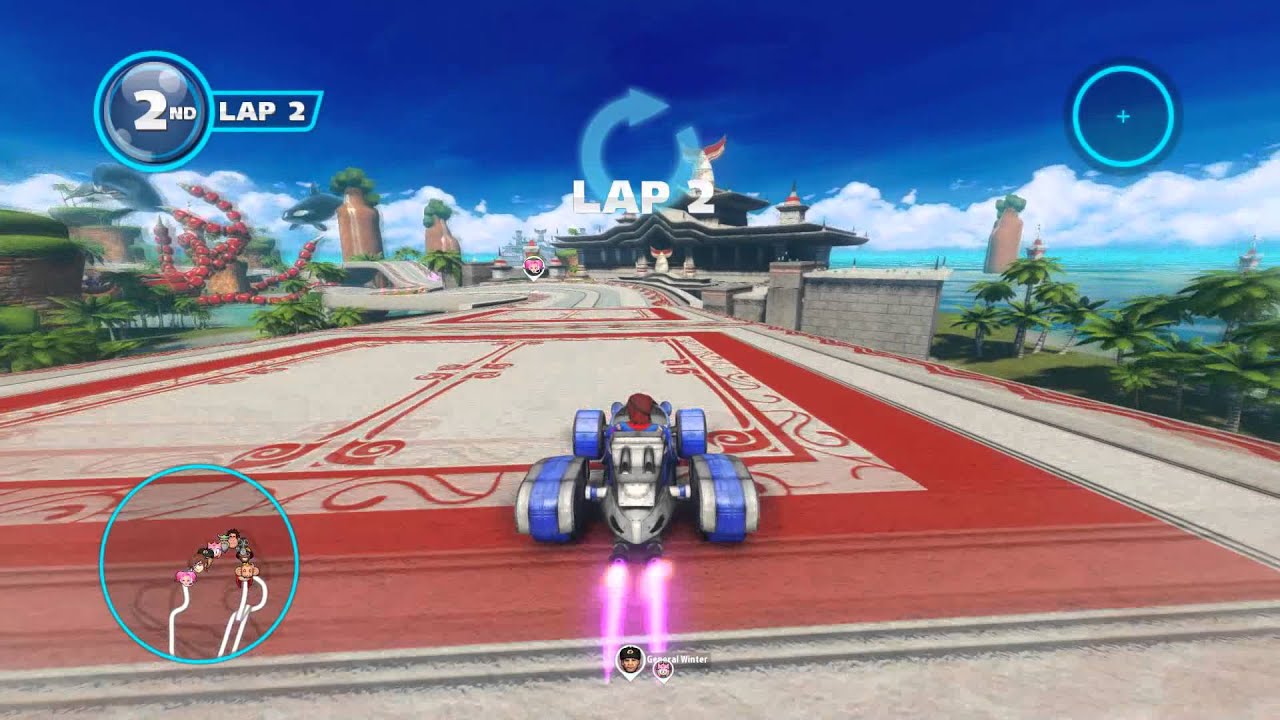 Sonic & All Stars Racing Transformed - Vyse | SUNSHINE COAST - Coastal ...