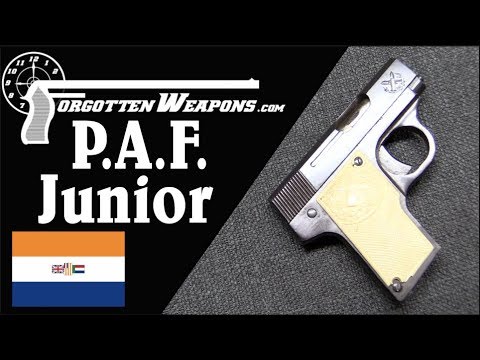 P.A.F. Junior - South Africa's First Production Gun - YouTube