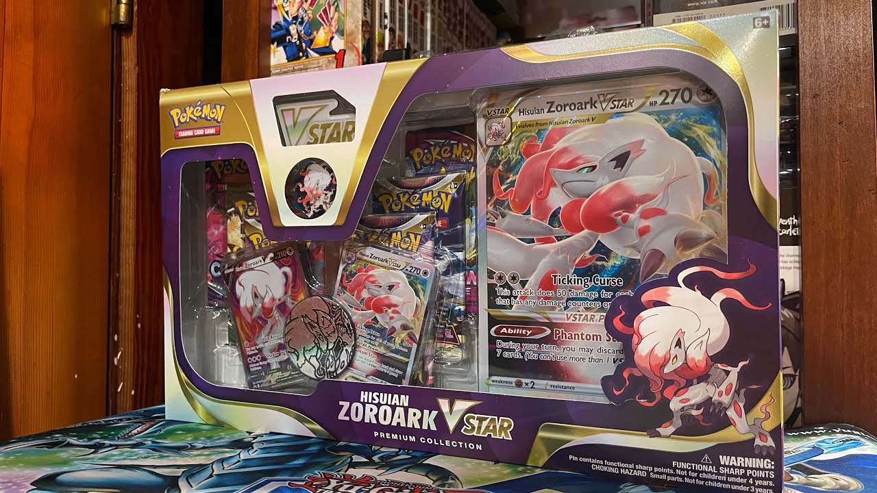 Hisuian Zoroark V Box opening! - YouTube