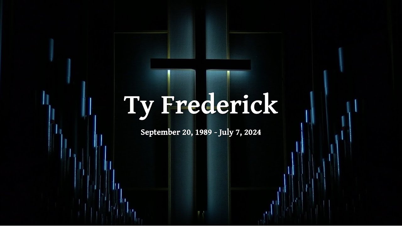Funeral Service for Ty Frederick - YouTube