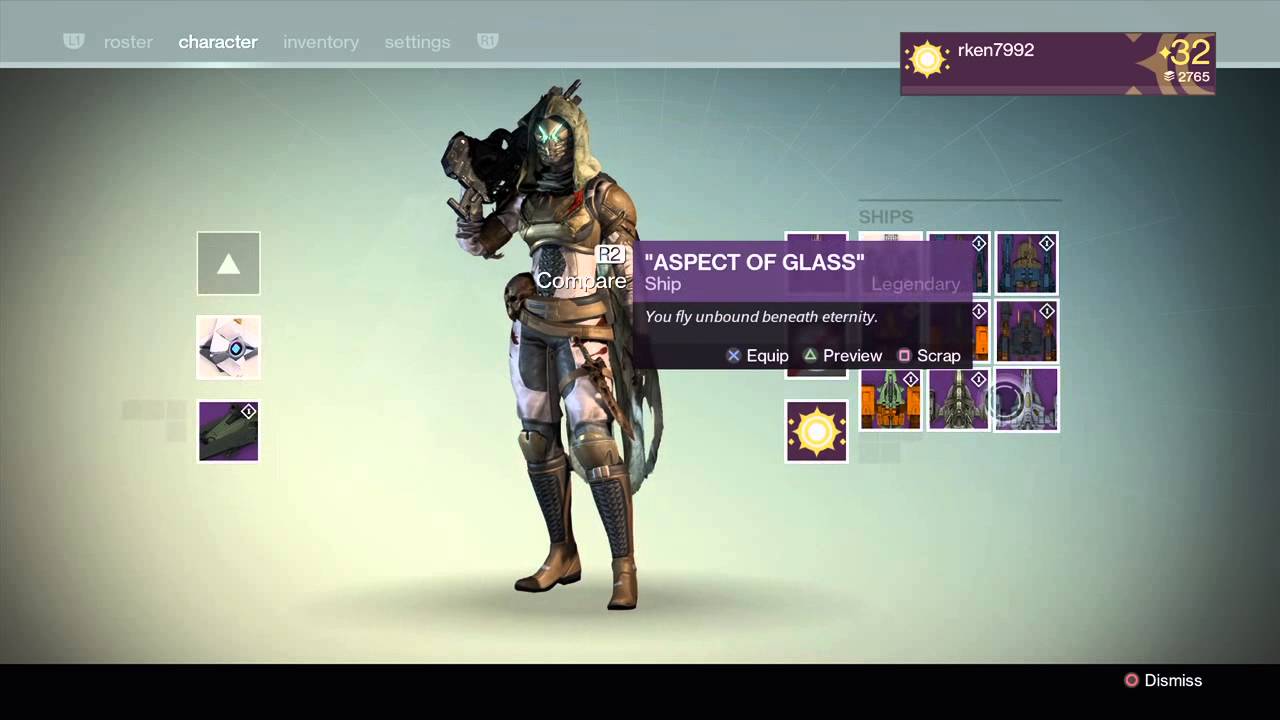 Destiny. Lvl 32 hunter, full raid gear. - YouTube