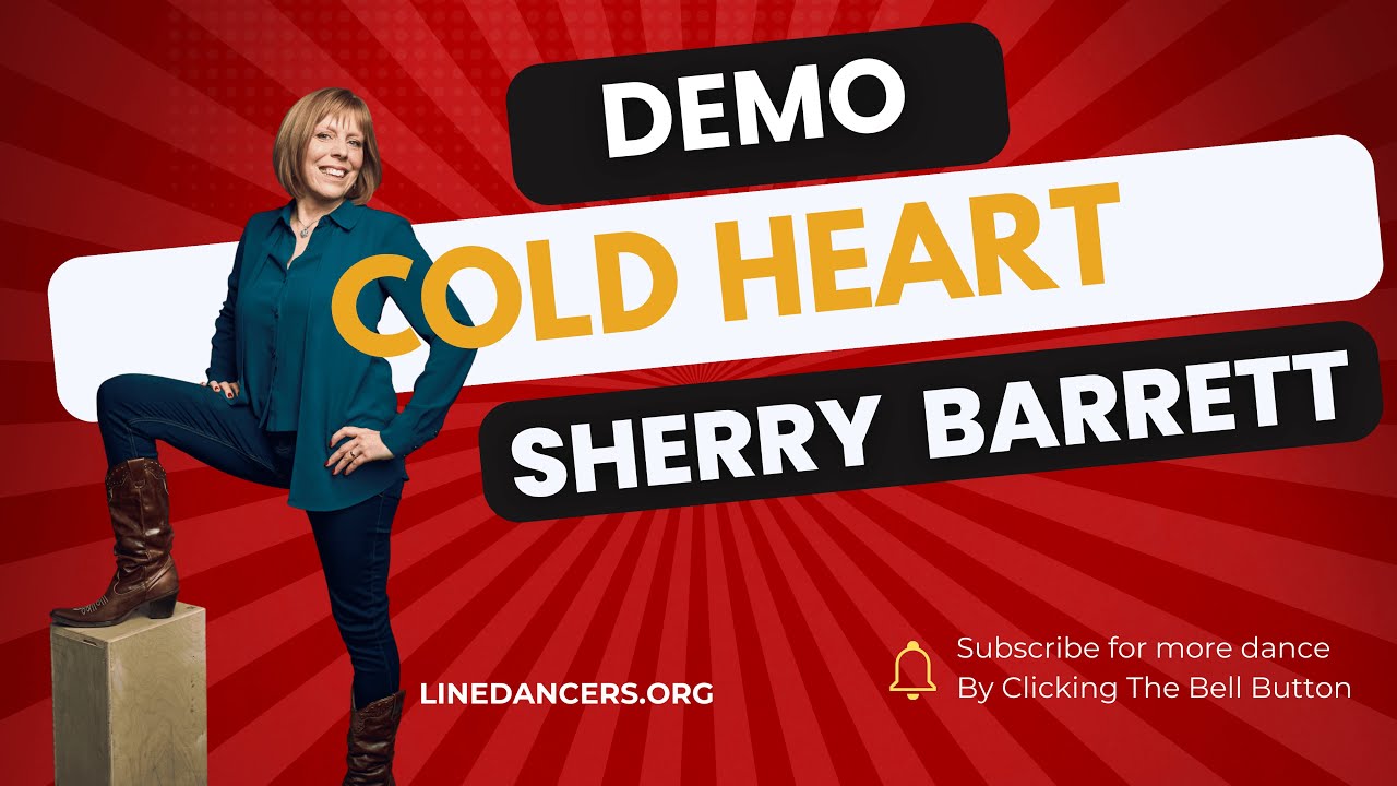 Cold Heart Line Dance Demo - YouTube
