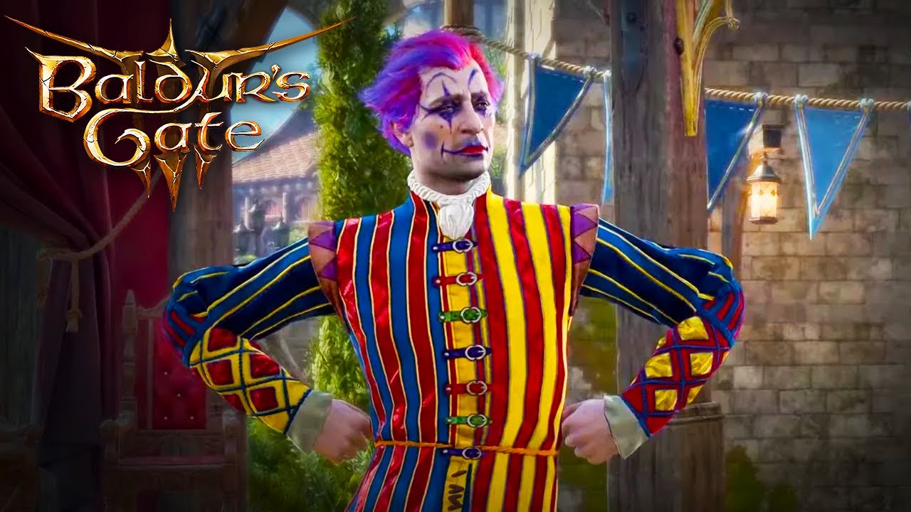 Dribbles the Clown puts on a show -- Baldur's Gate 3 BLIND PLAYTHROUGH ...