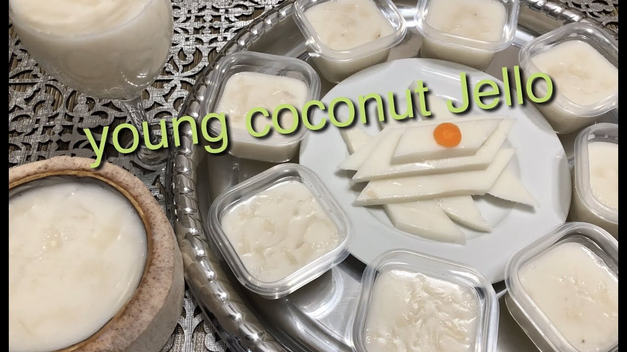 Khmer Dessert Yong coconut Jello - YouTube