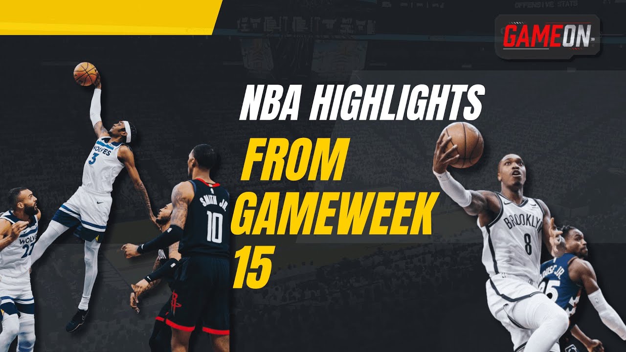 NBA Highlights From Game Week 15 | NBA - YouTube