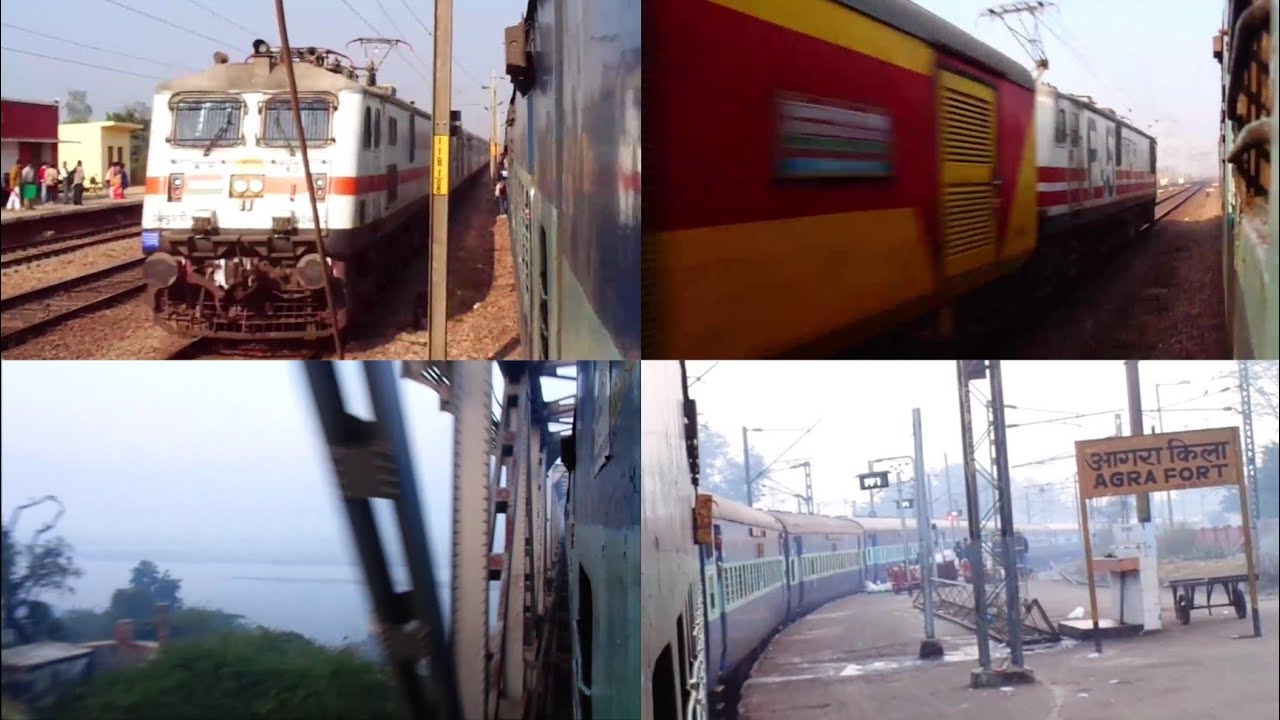 Full Journey Coverage in Jodhpur Howrah Express from Agra Fort to ...