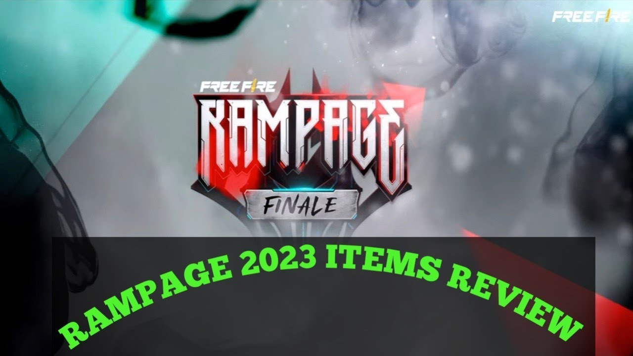 RAMPAGE 2023 ITEMS FULL REVIEW || NEW HYPERBOOK - YouTube