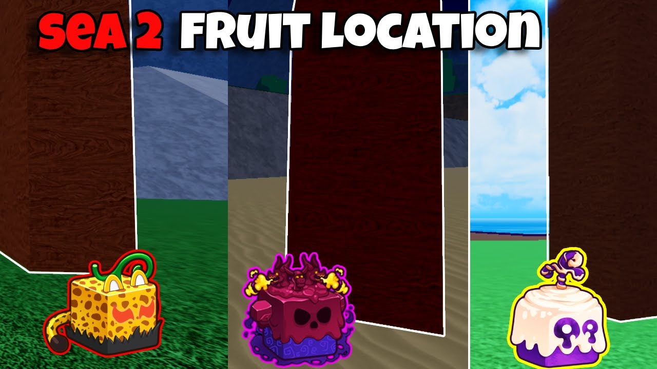 DEVIL FRUIT SPAWN LOCATION SEA 2 (BLOX FRUITS) - YouTube