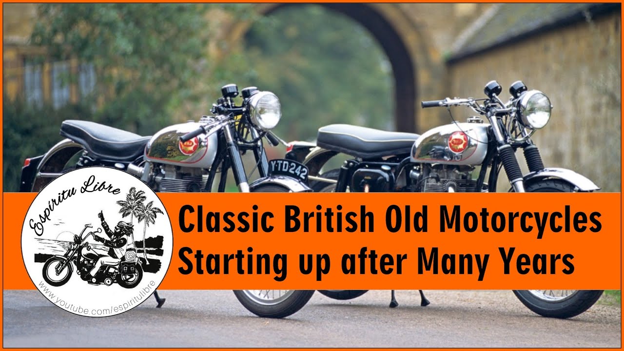 Classic British Old Motorcycles. - YouTube