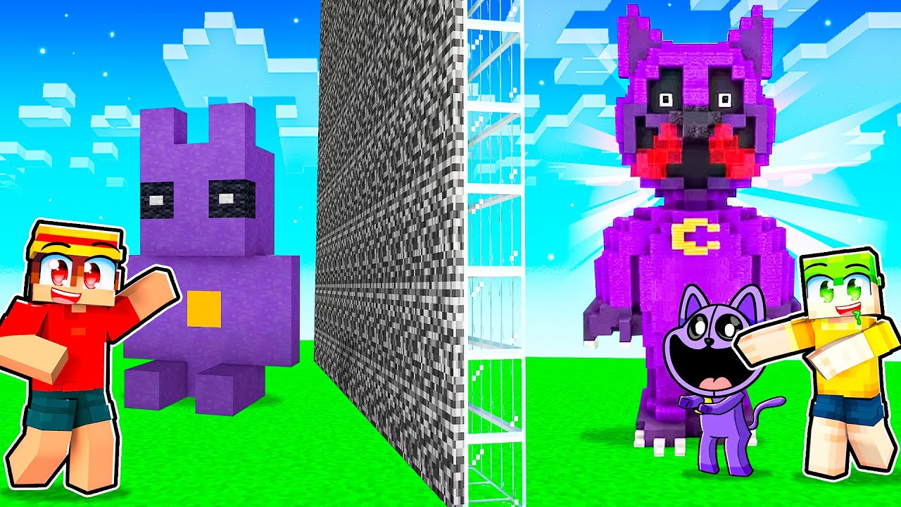 Minecraft NOOB vs PRO CATNAP HOUSE BUILD CHALLENGE in Minecraft! - YouTube