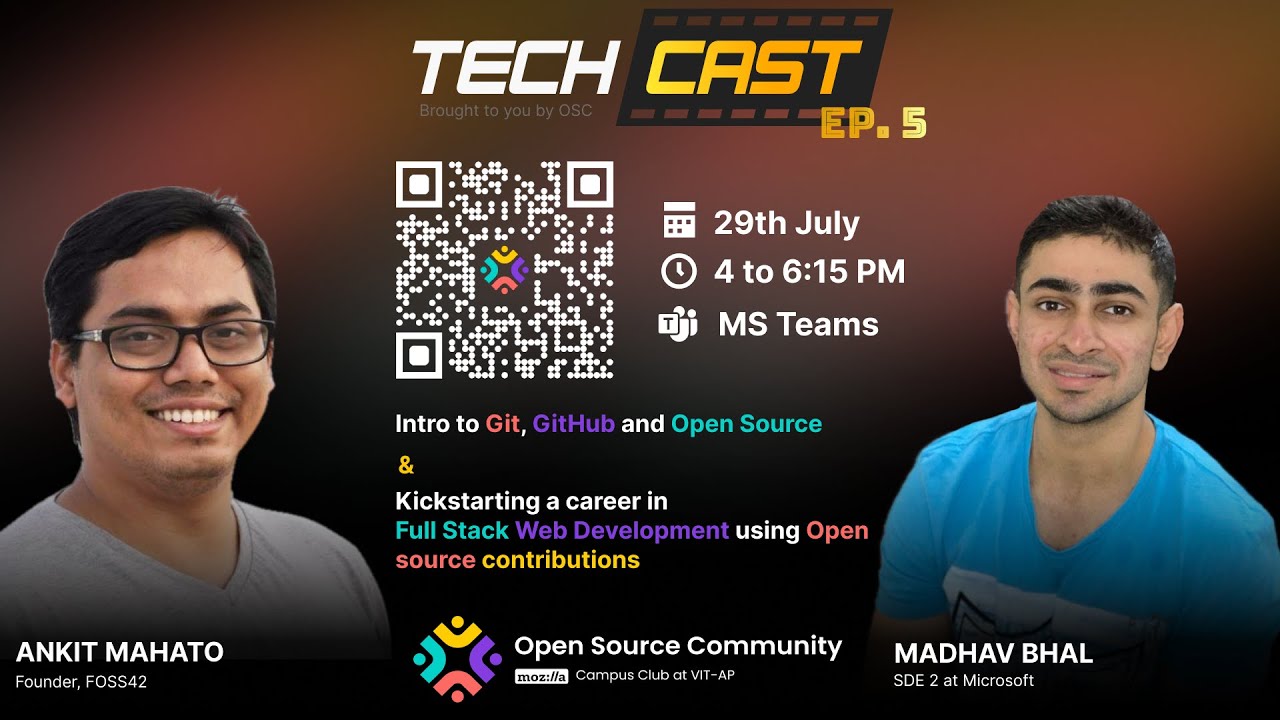 TechCast | #EP-05 with Madhav B. & Ankit M. - YouTube