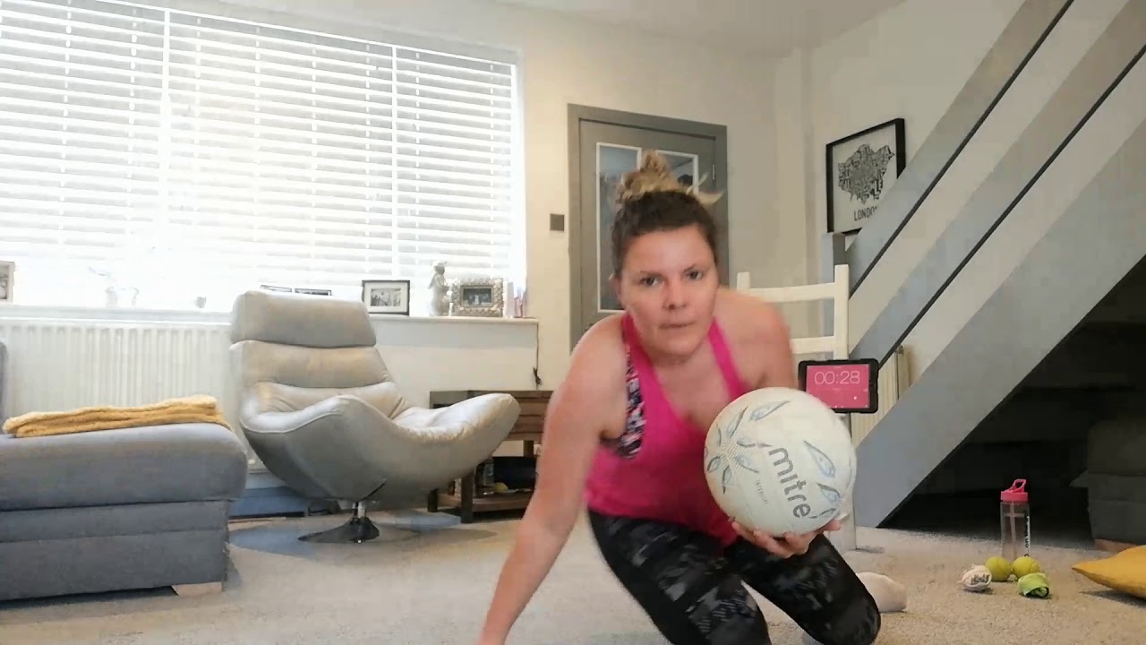 Falcons Netball Club's Ball Skills Session 4 - YouTube