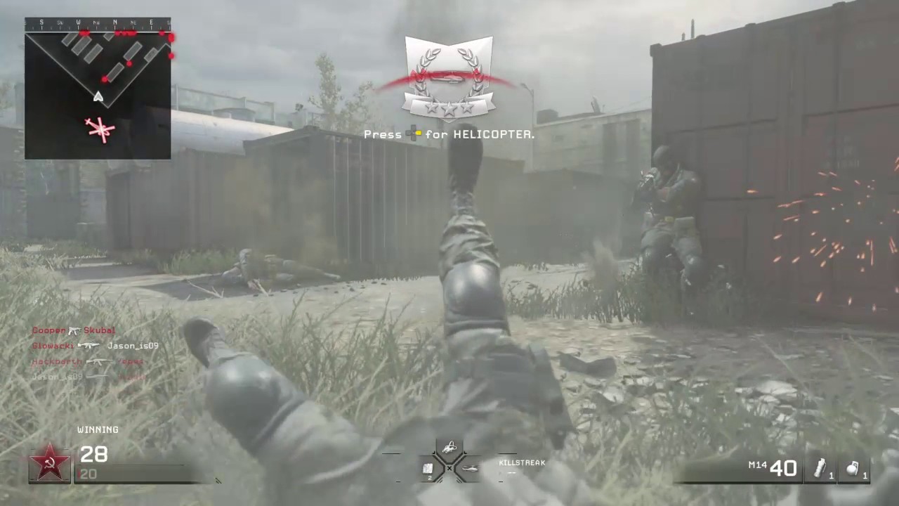 Call of Duty MWR TESTING OU GUNS # 1 - YouTube