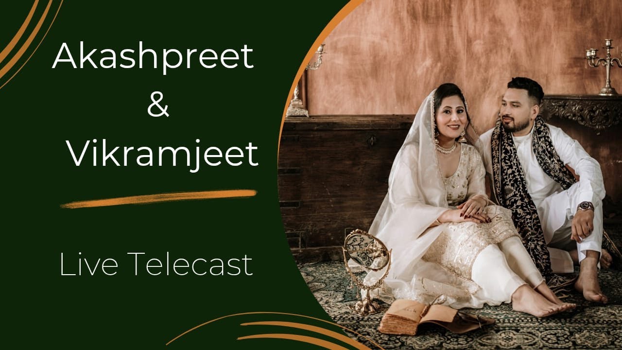 Akashpreet & Vikramjeet || Wedding Ceremony Live || Kandewala Studio || Abohar (91150-25000 ...