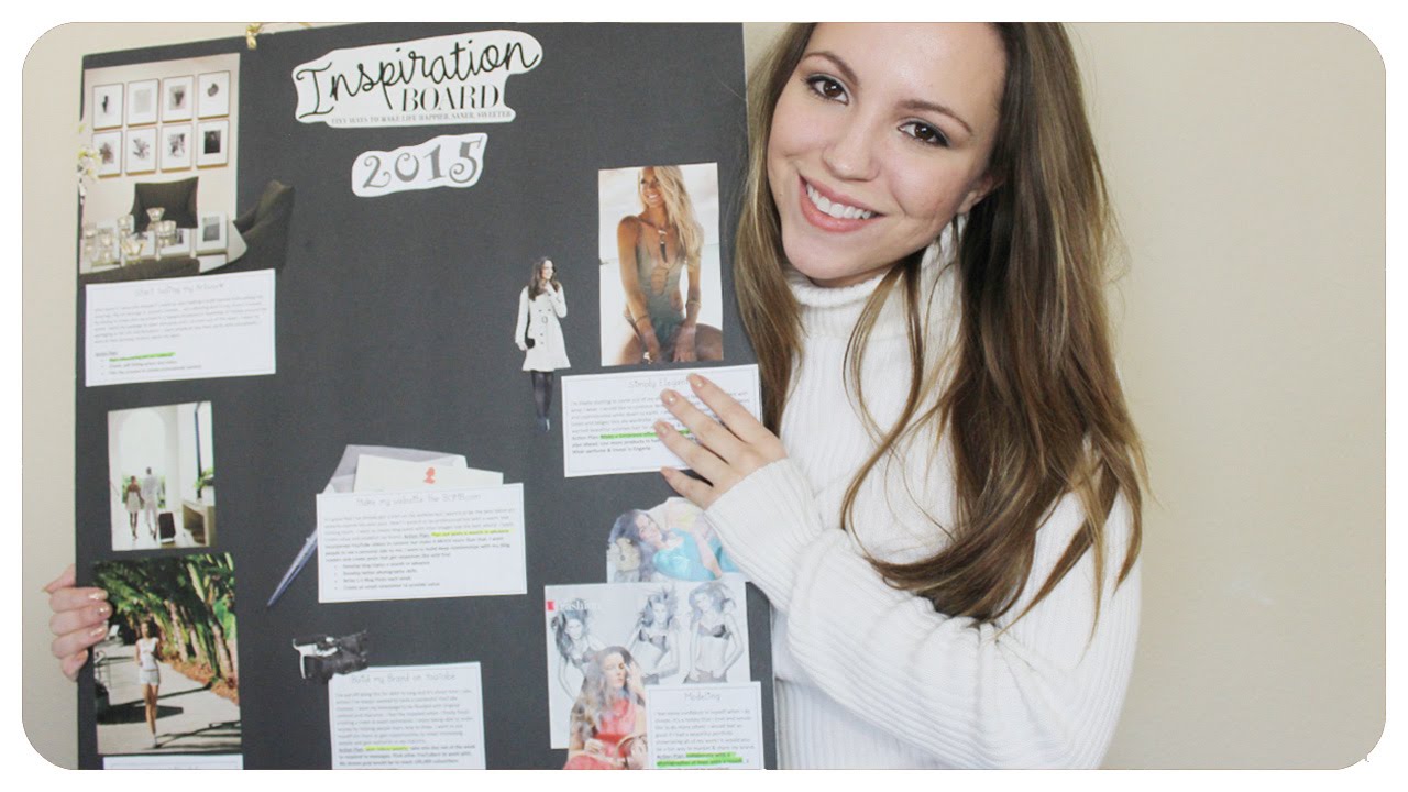 HOW TO MAKE AN AWESOME VISION BOARD - YouTube