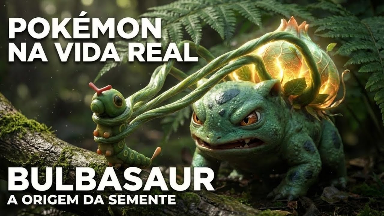 Pokémon na Vida Real: Bulbasaur — A Origem da Semente — Um Documentário ...