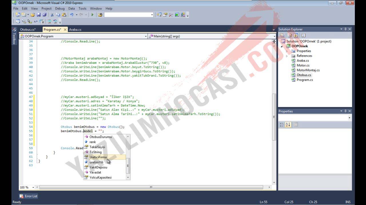 4. Gün Konu 1 - Miras Alma , Kalıtım (Inheritance) - YouTube