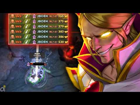 9-Min Meteor Hammer Invoker DELETED Void Spirit Mid | Dota 2 Invoker