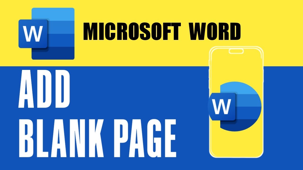 How to Add a Blank Page in Microsoft Word on Mobile (Easy Tutorial ...