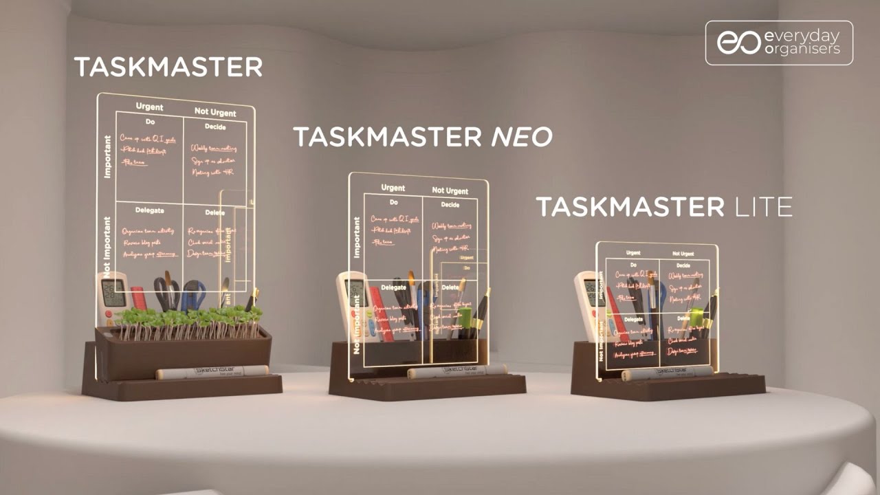 eo Taskmaster Series | Desk Organisers | Productivity Planners ...