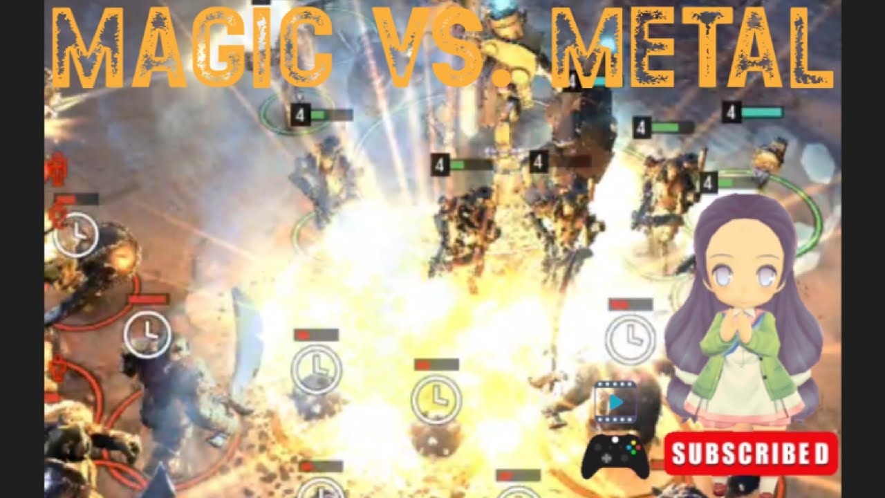 [2022.04 New Game] Magic vs. Metal Game play highlight scene / 마법 vs ...