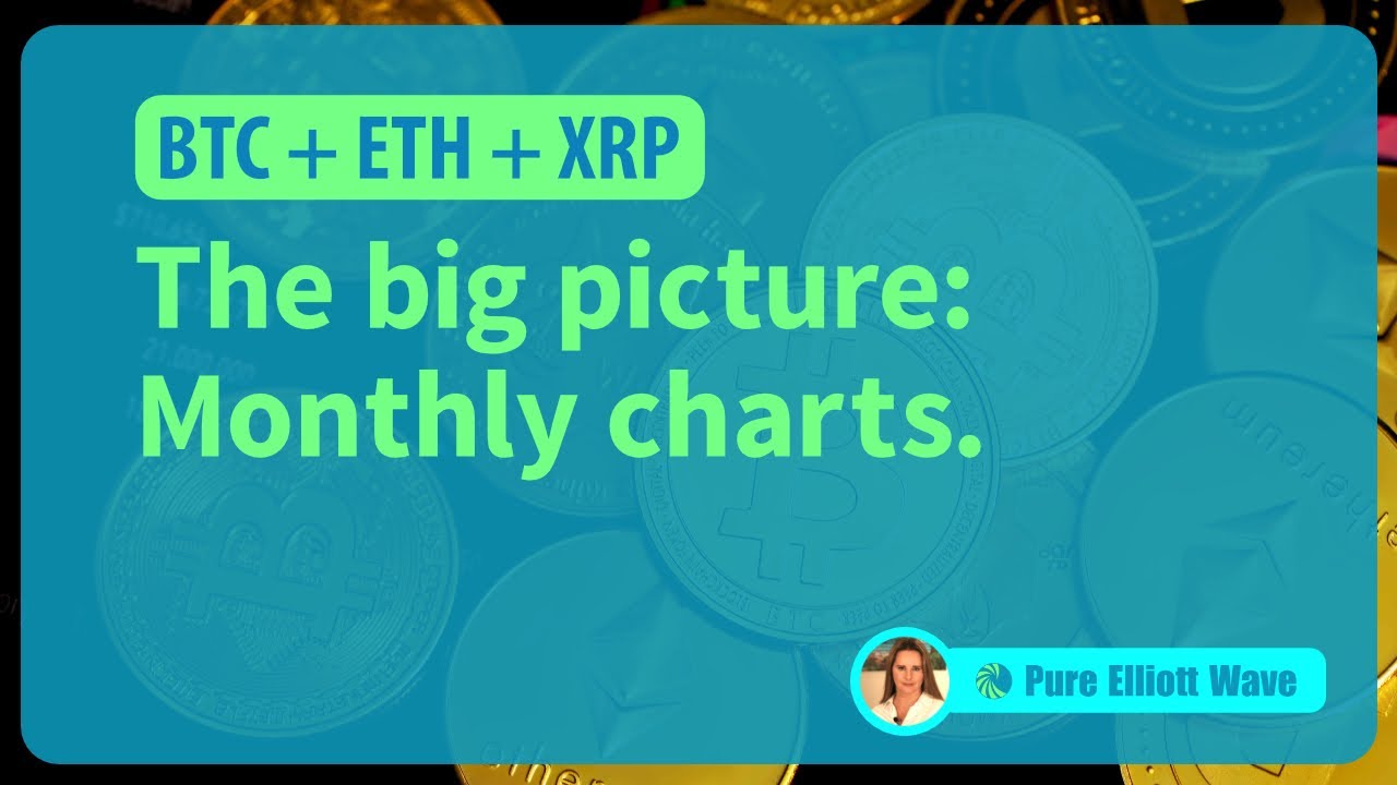 BTC, ETH, XRP: Monthly Charts, The Big Picture - YouTube