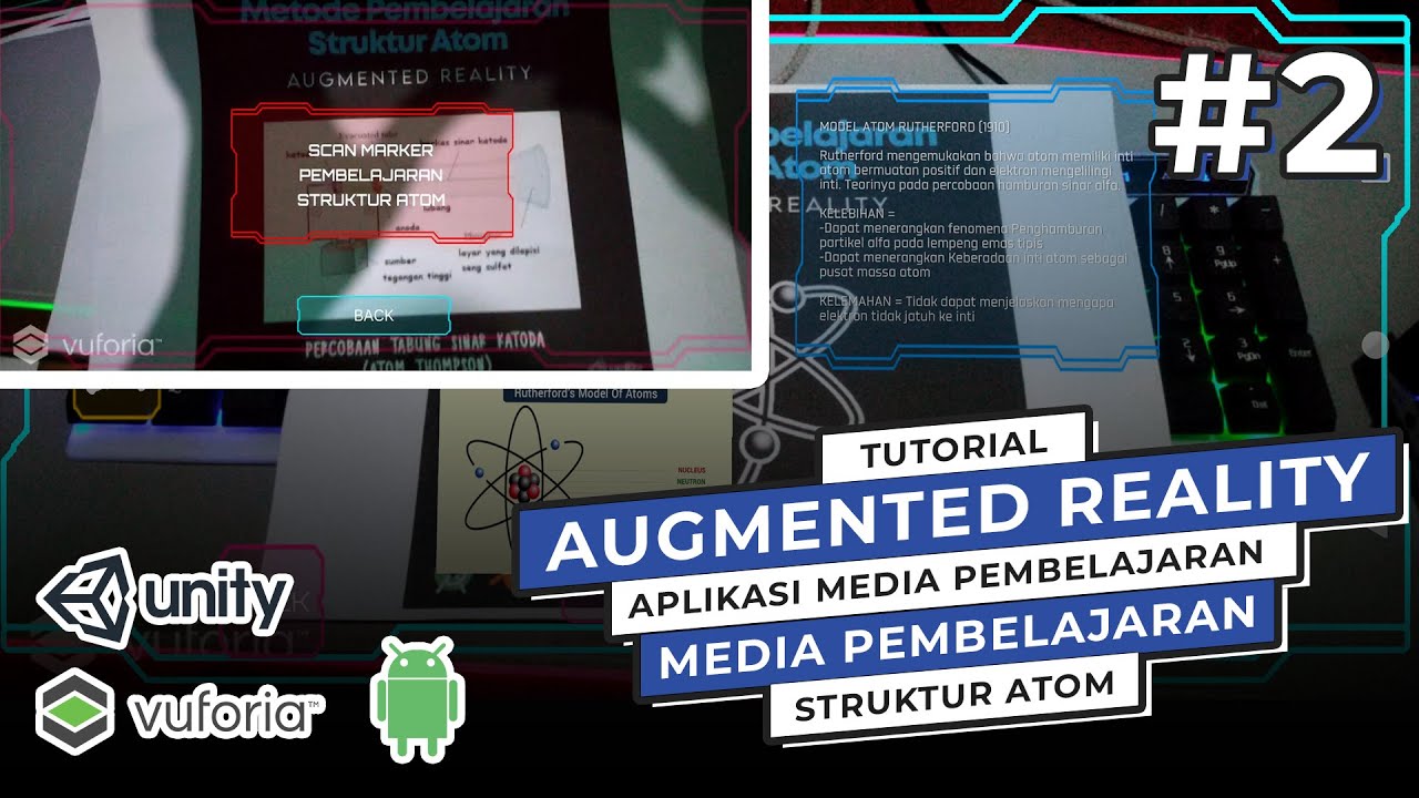 Scan Marker Unity AR - Aplikasi Media Pembelajaran Struktur Atom #2 ...