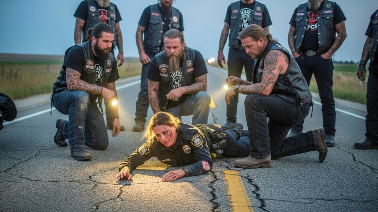 A Wounded Female Cop Crawled for Help — The Hells Angels Reached Her ...