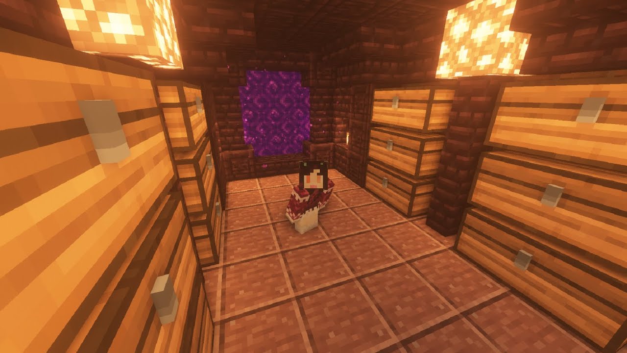 Nether Storage Room! | Minecraft 1.16.1 Survival Let's Play Ep.11 ...