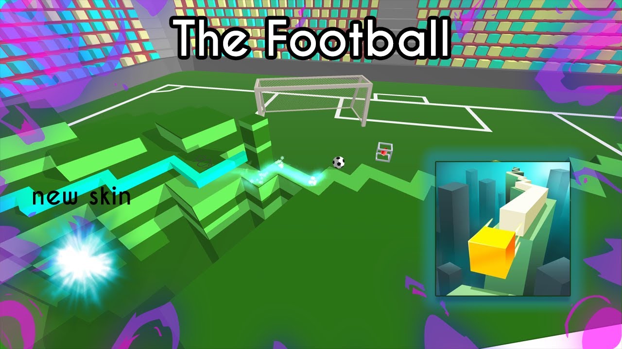Dancing Line Community Edition - The Football (iOS Port) - YouTube