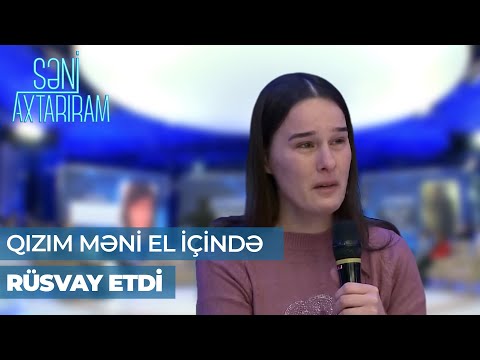 Səni Axtarıram - Ər evindən qaçan Fidanın atası - 2-3 ildir əri icazə vermir qızım bizimlə danışsın