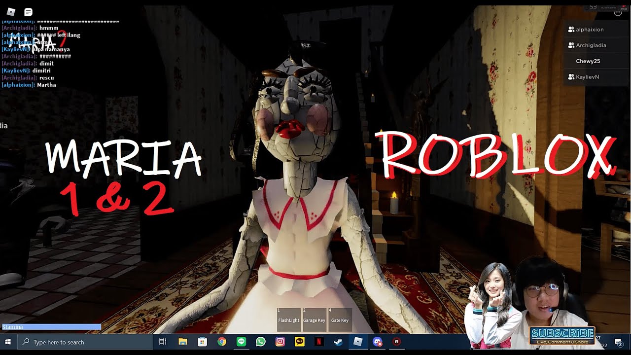 Membantu Polisi Mencari Buronan, Maria! - ROBLOX: Maria Chapter 1 & 2 ...