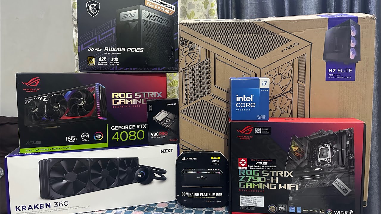3.1L High End Gaming PC Build | India - YouTube