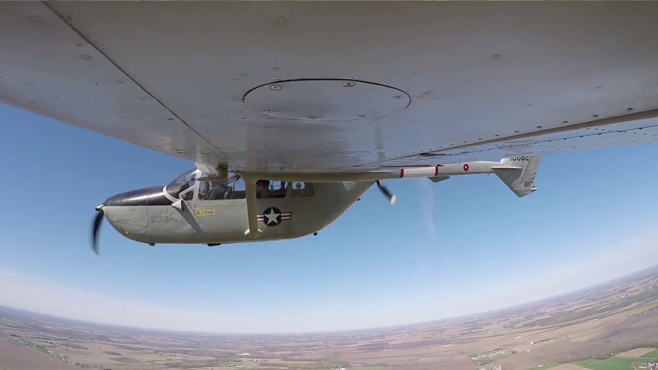 O -2 Skymaster Mid America Flight Museum - YouTube