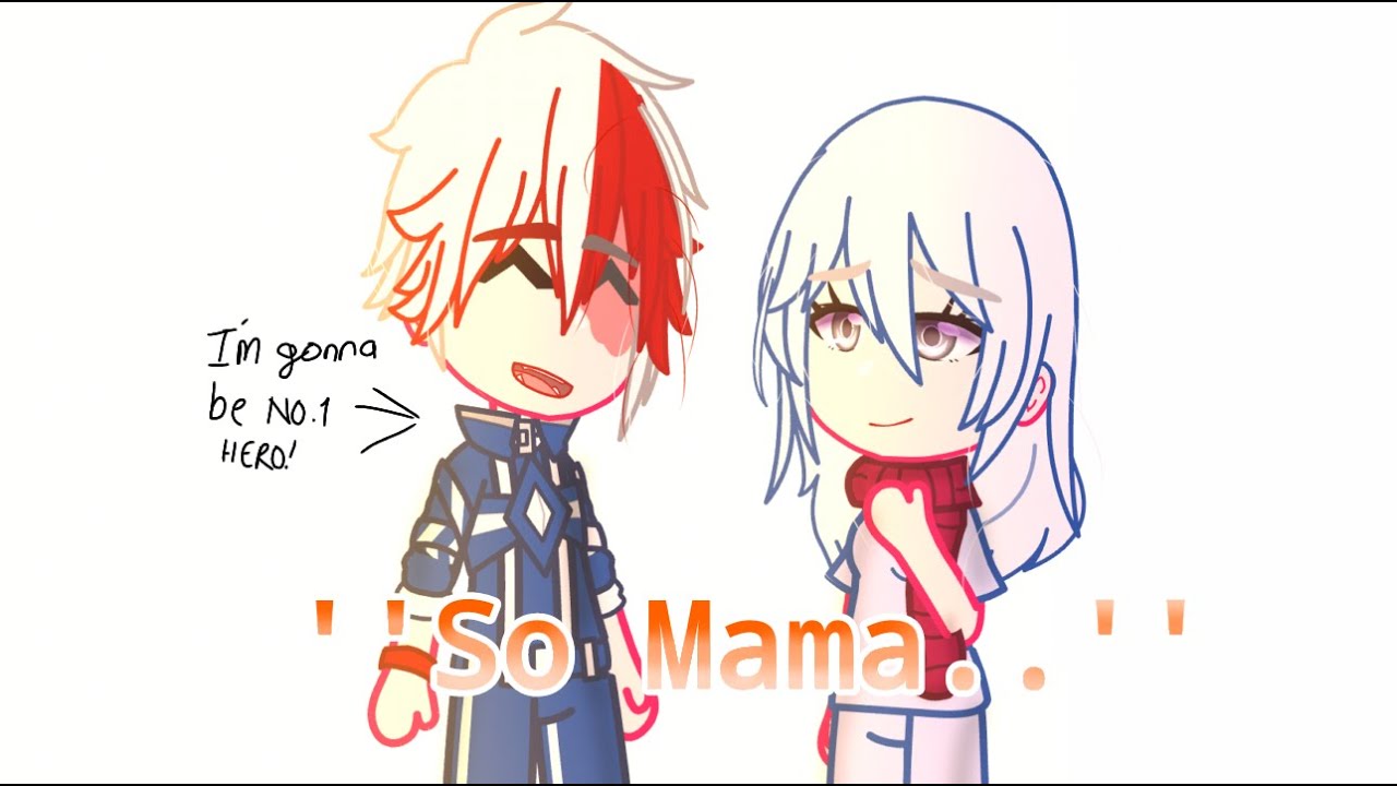 🌸"So Mama.."🌸 || Todoroki Family's Angst || Gacha Meme🍓 || ⚠¡Pink Blood ...