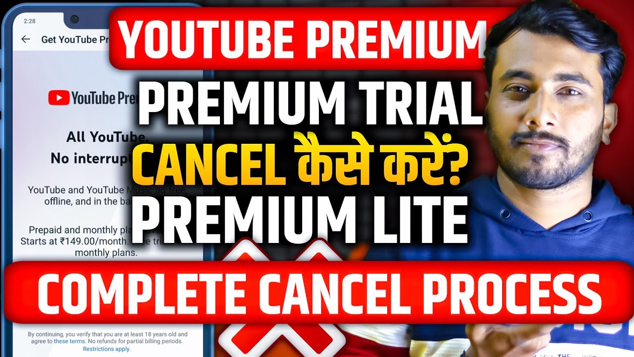 How To Cancel Youtube Premium Subscription | How To Cancel Youtube Premium Free Trial - YouTube