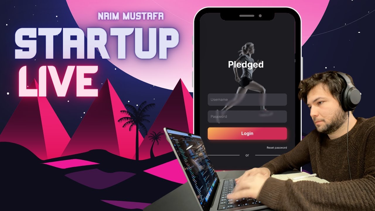 Buidling my startup live - Stream Day 1 (design with figma) - YouTube