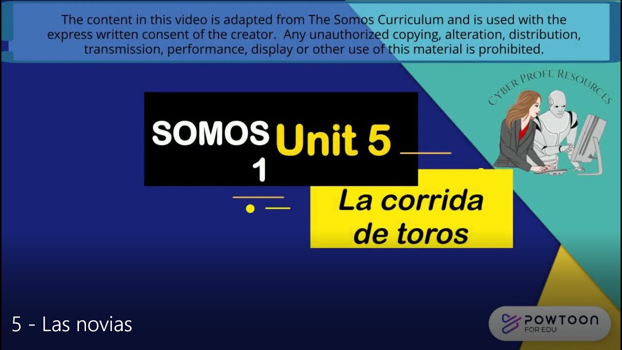 La Corrida de Toros (Las novias de mi hermano): SOMOS 1 Unit 5 - YouTube