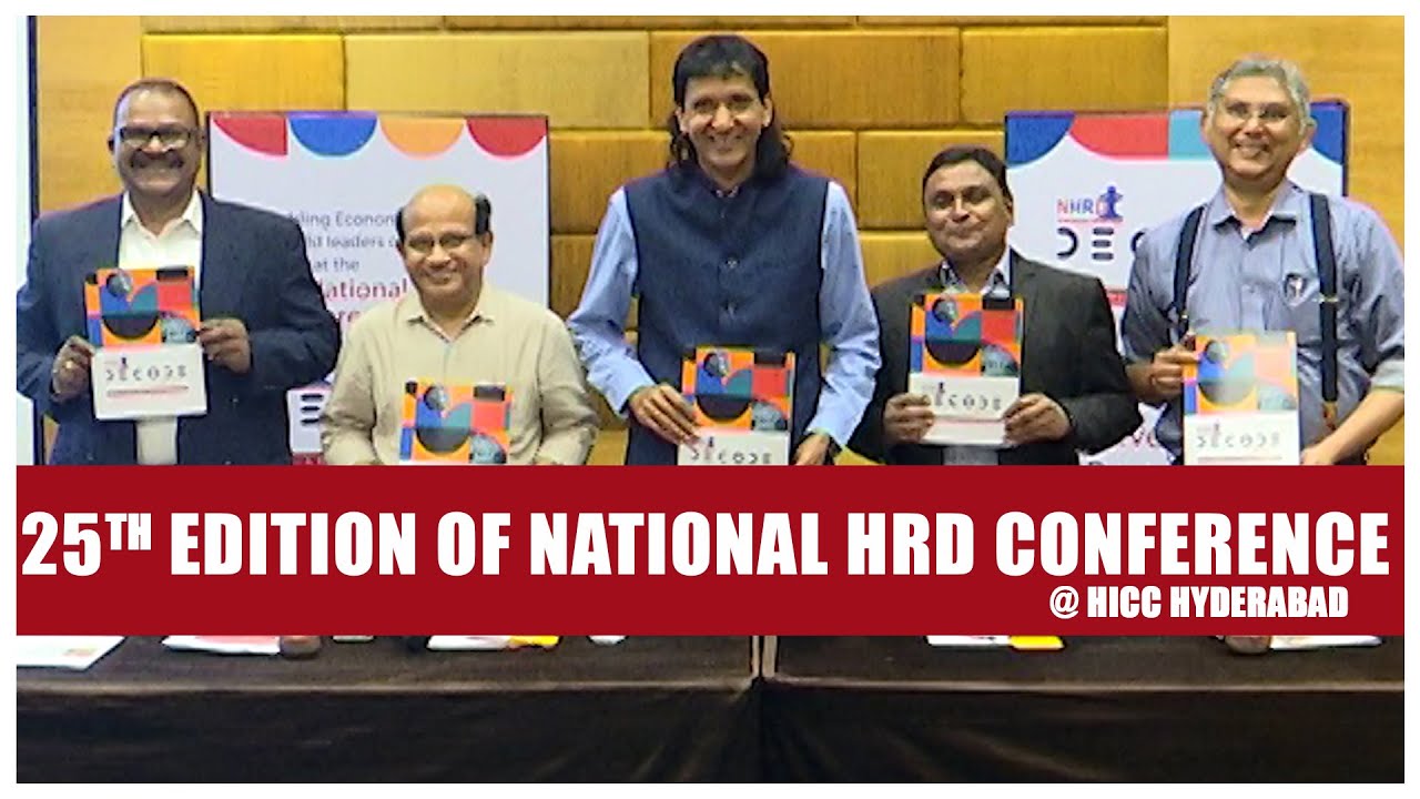 NHRD Announces Its 25th Annual Conferance In Hyderabad | Hybiz tv - YouTube