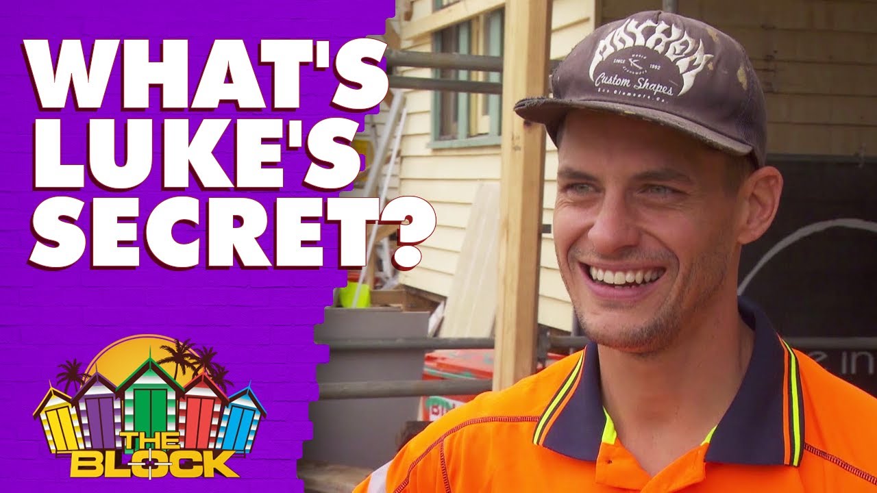 Keith and Dan discover Luke's secret | The Block 2020 - YouTube