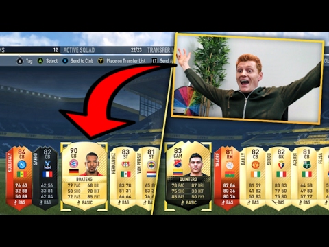 THE LUCKIEST BACK TO BACK PACKS EVER!!! FIFA 17 Pack Opening - YouTube