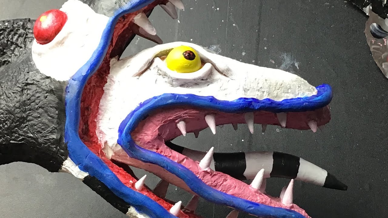 Sandworm sculpture part 2 - YouTube