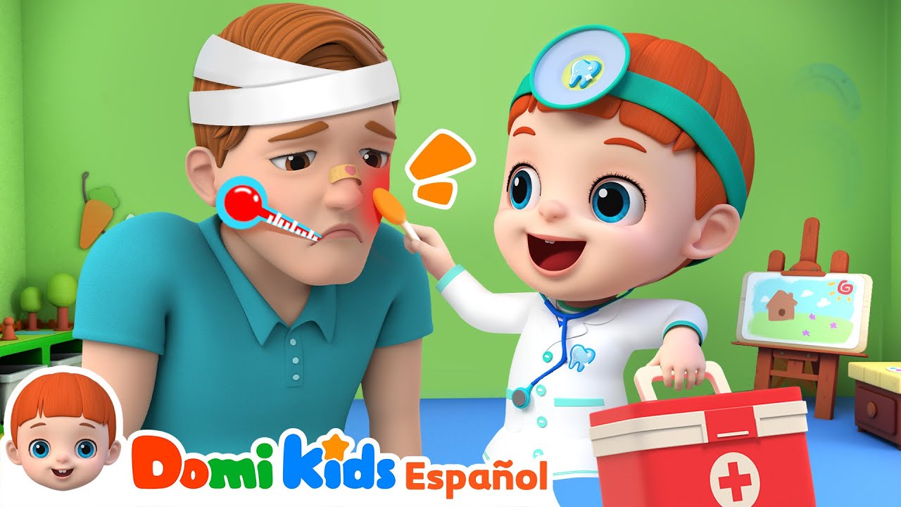 Canción del Cheque Médico | The Doctor Checkup Song en español | Domi ...