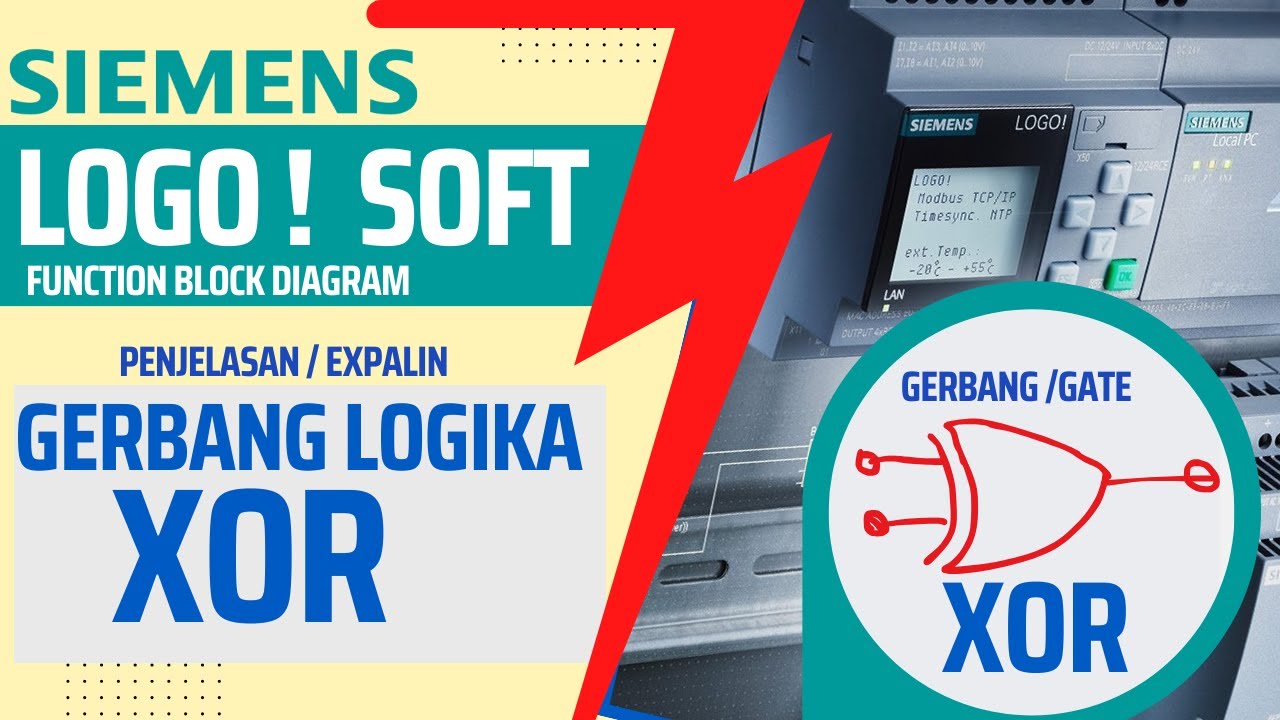 Gerbang Logika XOR Smart Relay LOGO Soft SIEMENS - YouTube