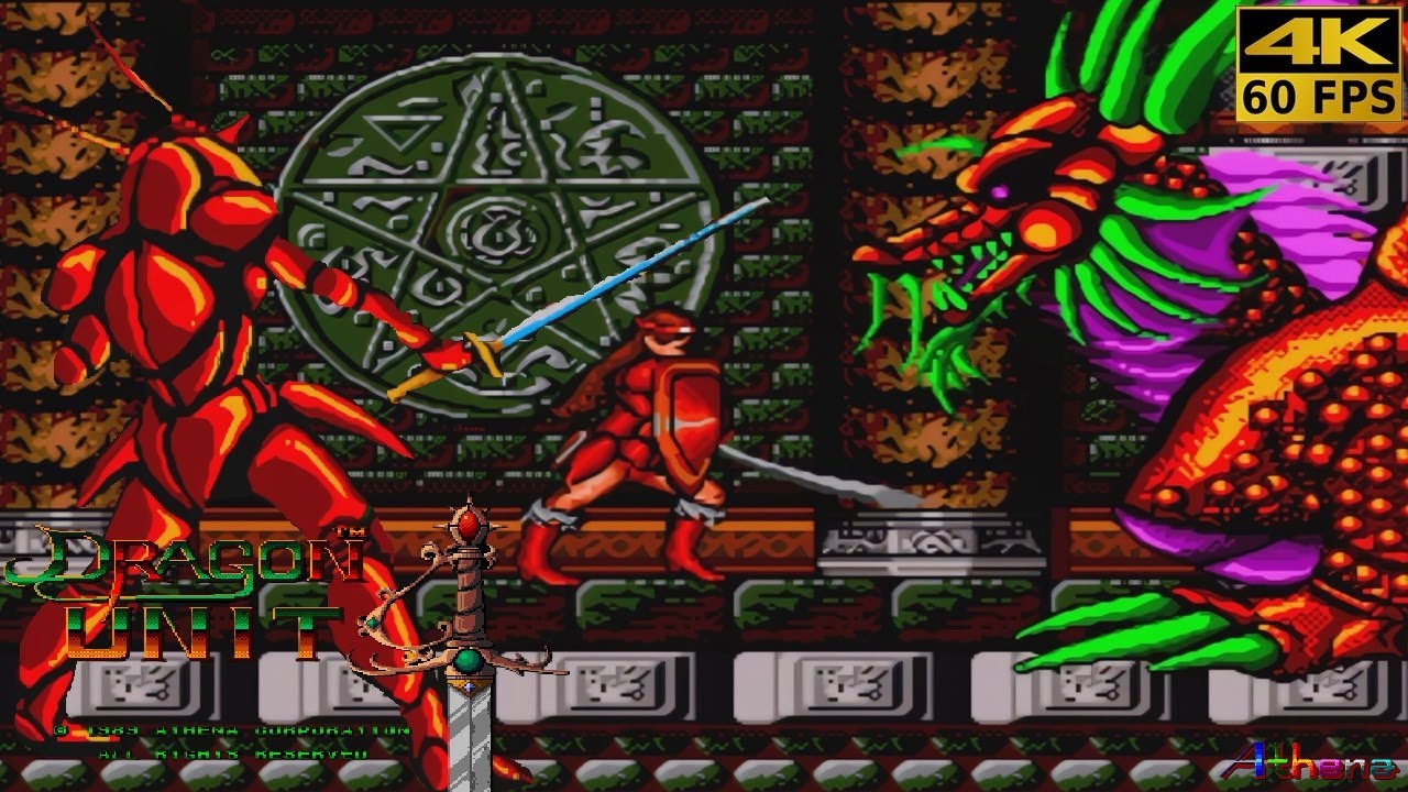 Dragon Unit - The Female Warrior[Arcade/ 1989] 4K 60FPS - YouTube