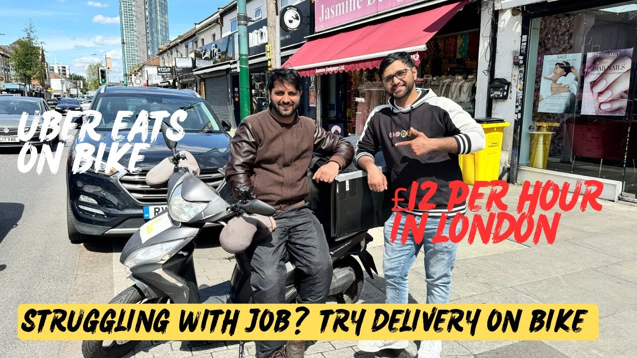 Delivery job on Bike in London | Earn £12 ph with Uber eats job in the UK |Justeat ubereats ...