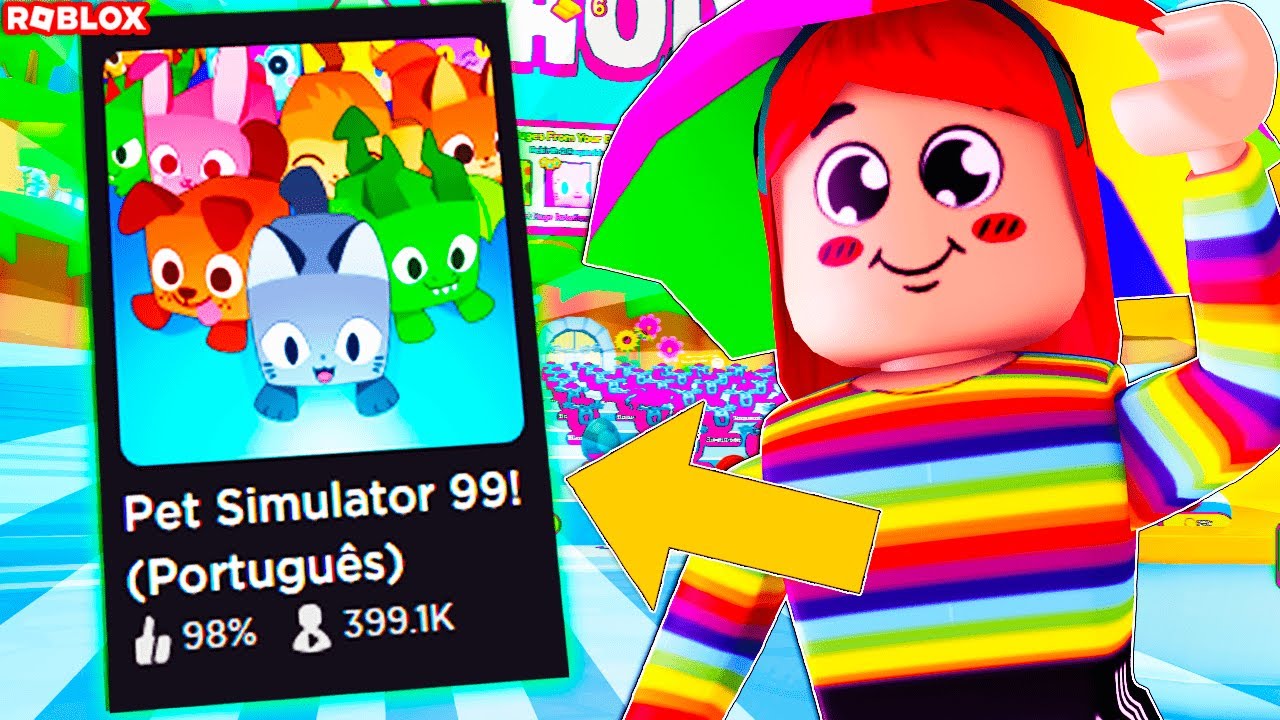 O NOVO PET SIMULATOR NO ROBLOX! 😮 - YouTube